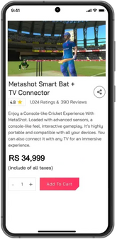 MetaShot Pakistan – Play Cricket Anytime, Anywhere with Smart Bat Tech ...