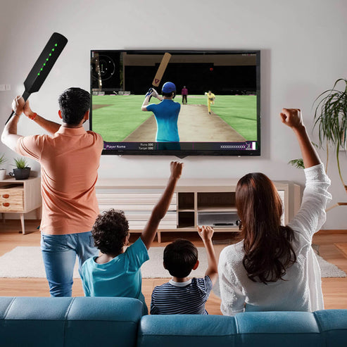 Metashot Augmented Reality Smart Cricket Bat with Game Compatible with ...